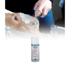 Kerbl Spray all'Ossido di Zinco, Unguento spray per sostenere la naturale rigenerazione della pelle negli animali, Bomboletta spray da 200 ml.